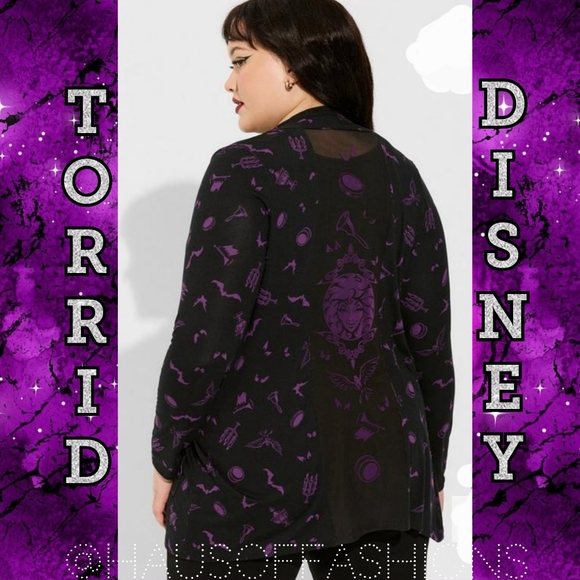 torrid | Sweaters | Torrid Disney Haunted Mansion Super Soft Mesh Back ...